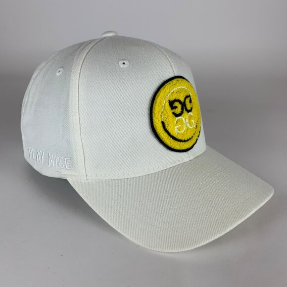 G/FORE | Accessories | Gfore Golf Mens White Play Nice Snapback Hat ...